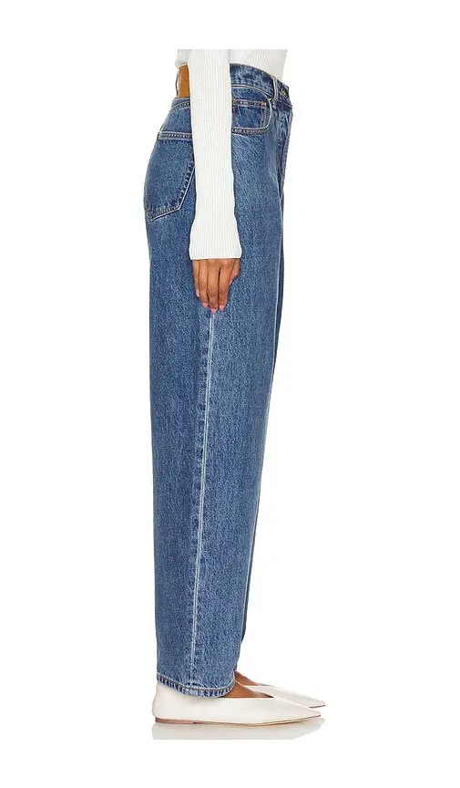 RONNY KOBO ハイウエスト デニム CRAWFORD ジーンズ 26 Ronny Kobo Crawford Straight Leg Jeans In Light Wash Blue - 30